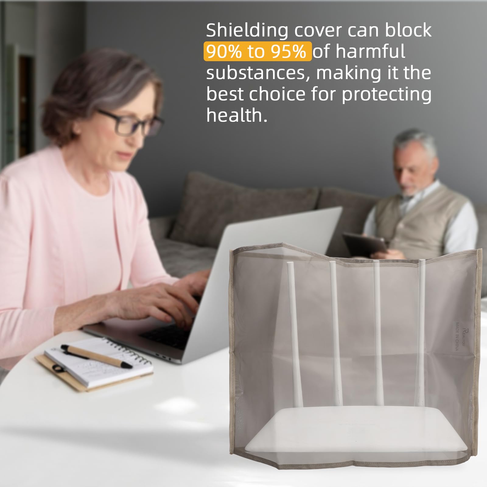 faruijie WiFi Cover - Faraday Cage,Adjustable Shield,Large Wifi Cover