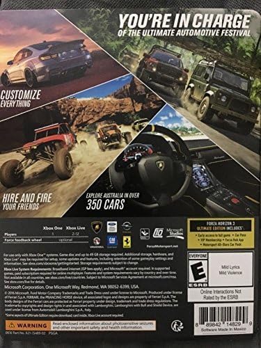 Forza Horizon 3 β Xbox One