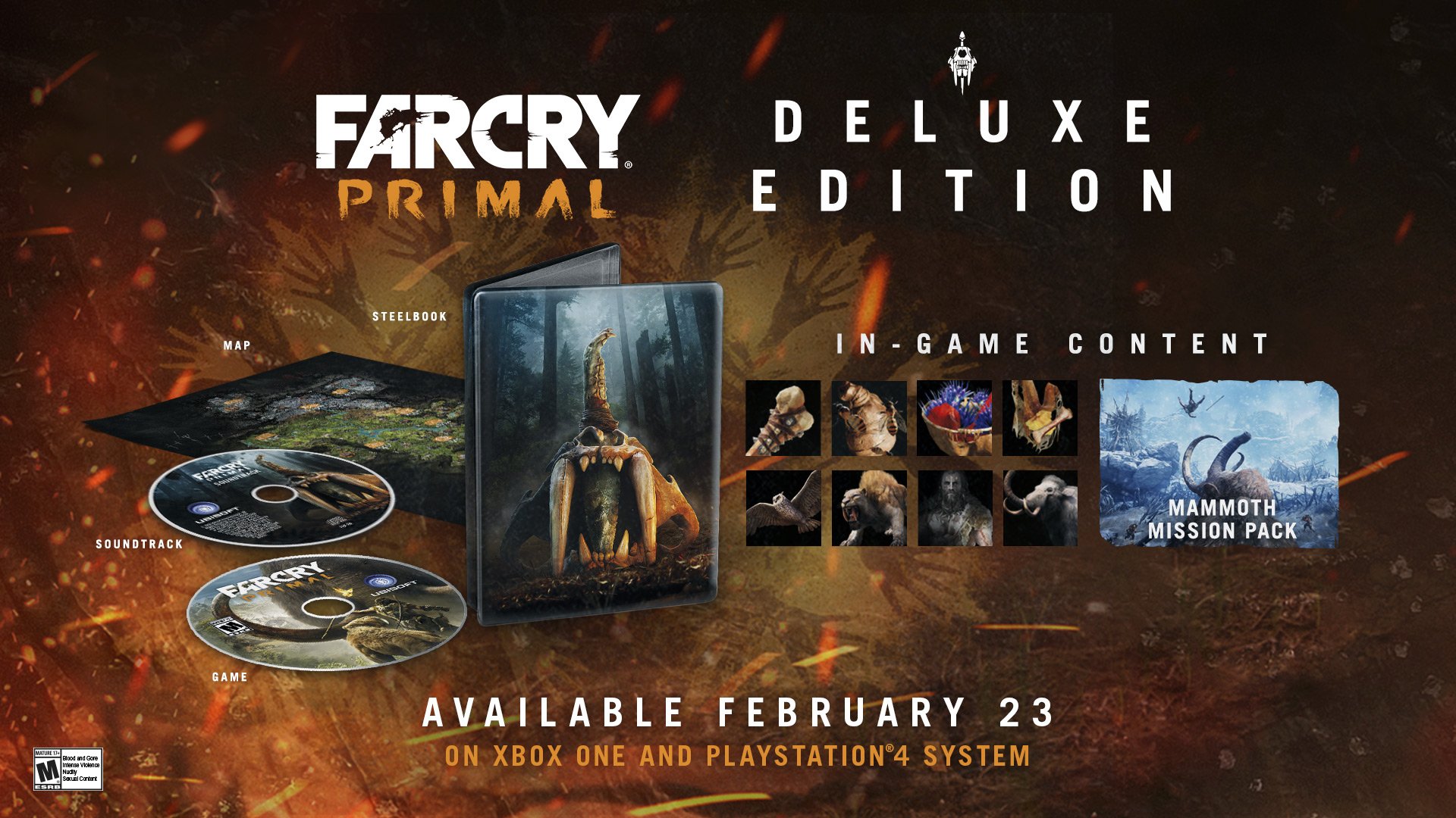Far Cry Primal Deluxe Edition with SteelBook - Xbox One