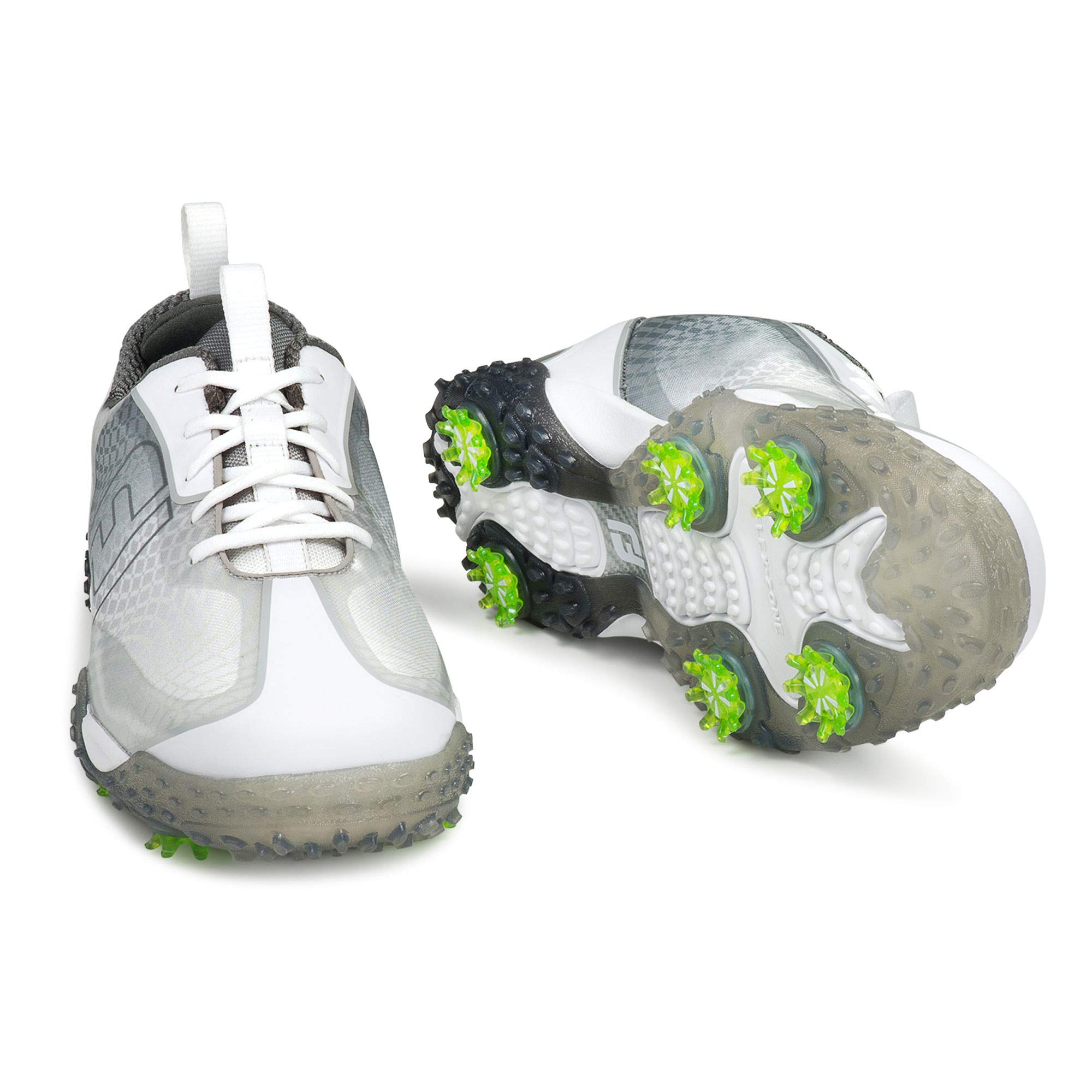 FootJoy Men's Freestyle 2.0-Previous Season Style Golf Shoes Silver 11.5 M, Charcoal/White, US