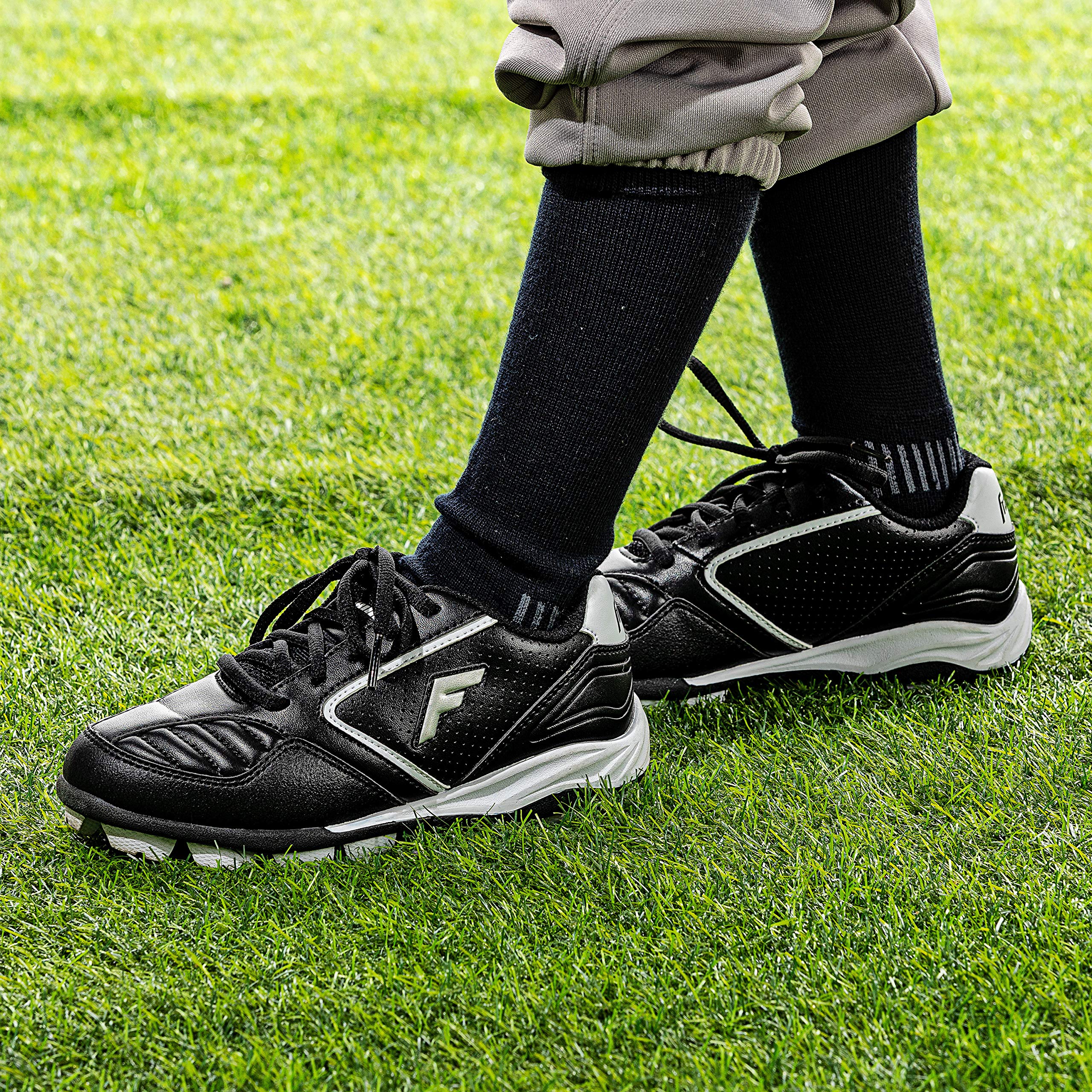 Franklin Sports Baseball Cleat - Youth - Black - Size 11