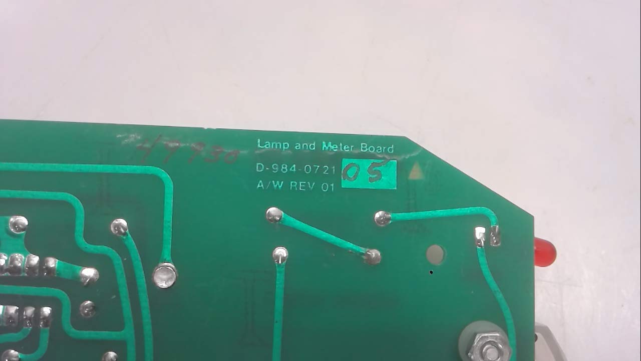Fmc Invalco D-984-072105, Relay Board, Fault Meter, A/W Rev.01 D-984-072105