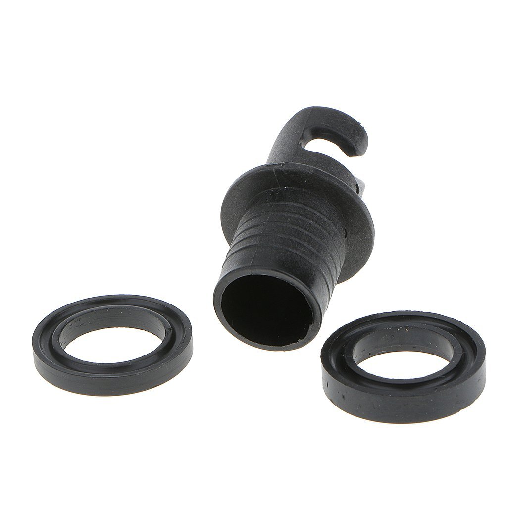 FHelectronic 5 Pieces Boat Foot Pump Hose Adapter H-R Valve Adapter Inflatable Boat Valves Hose Adapter