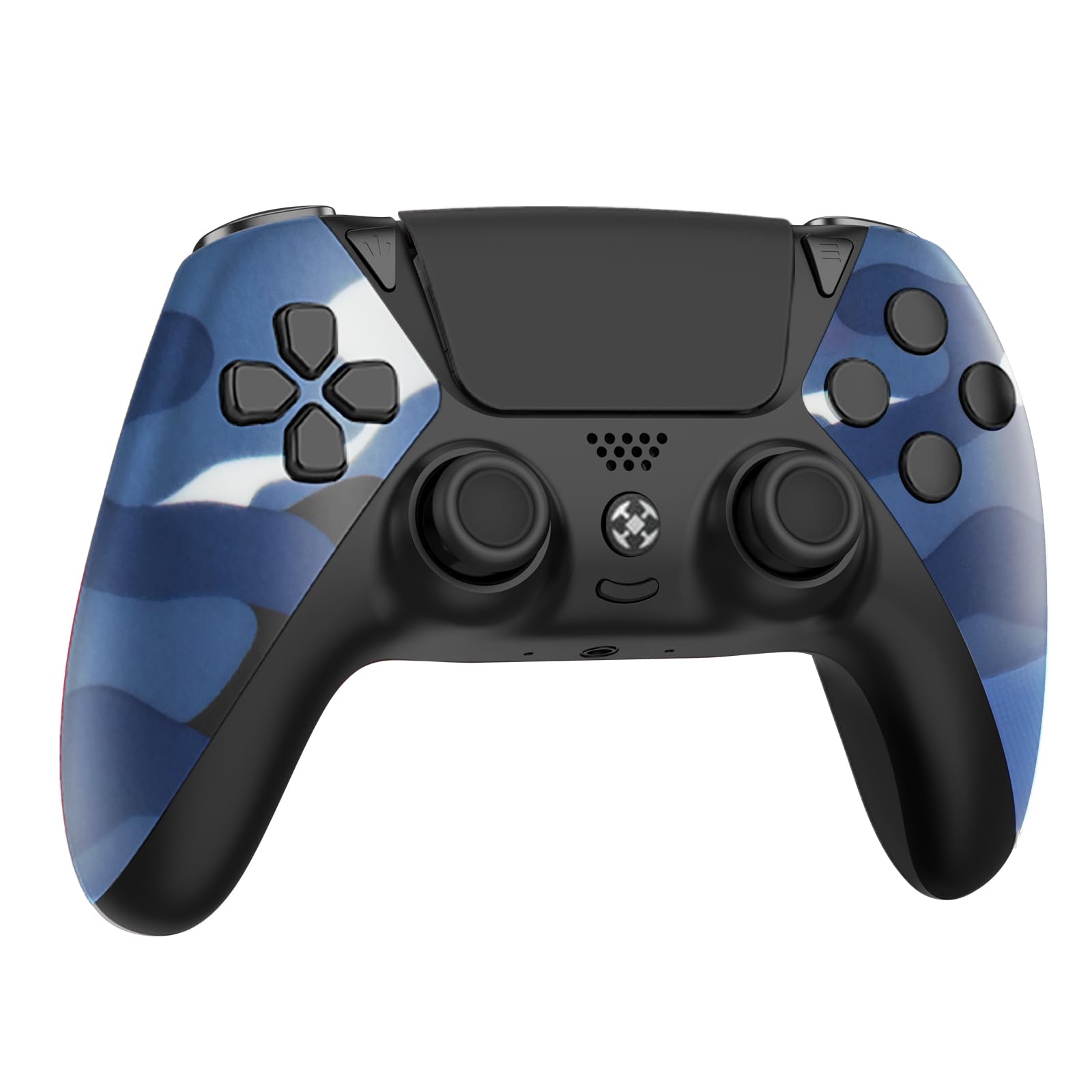 FAREMOCI Wireless Controller for PS4 Controller, 2 Pack Wireless Controller Compatible with PS4/Pro/Slim/PC Double Vibration/Touchpad/Stereo Headphone Jack/Motion Vibration