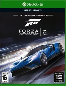 Forza Motorsport 6 Digital Download code Card for Xbox One - Code can also be sent instantly via email