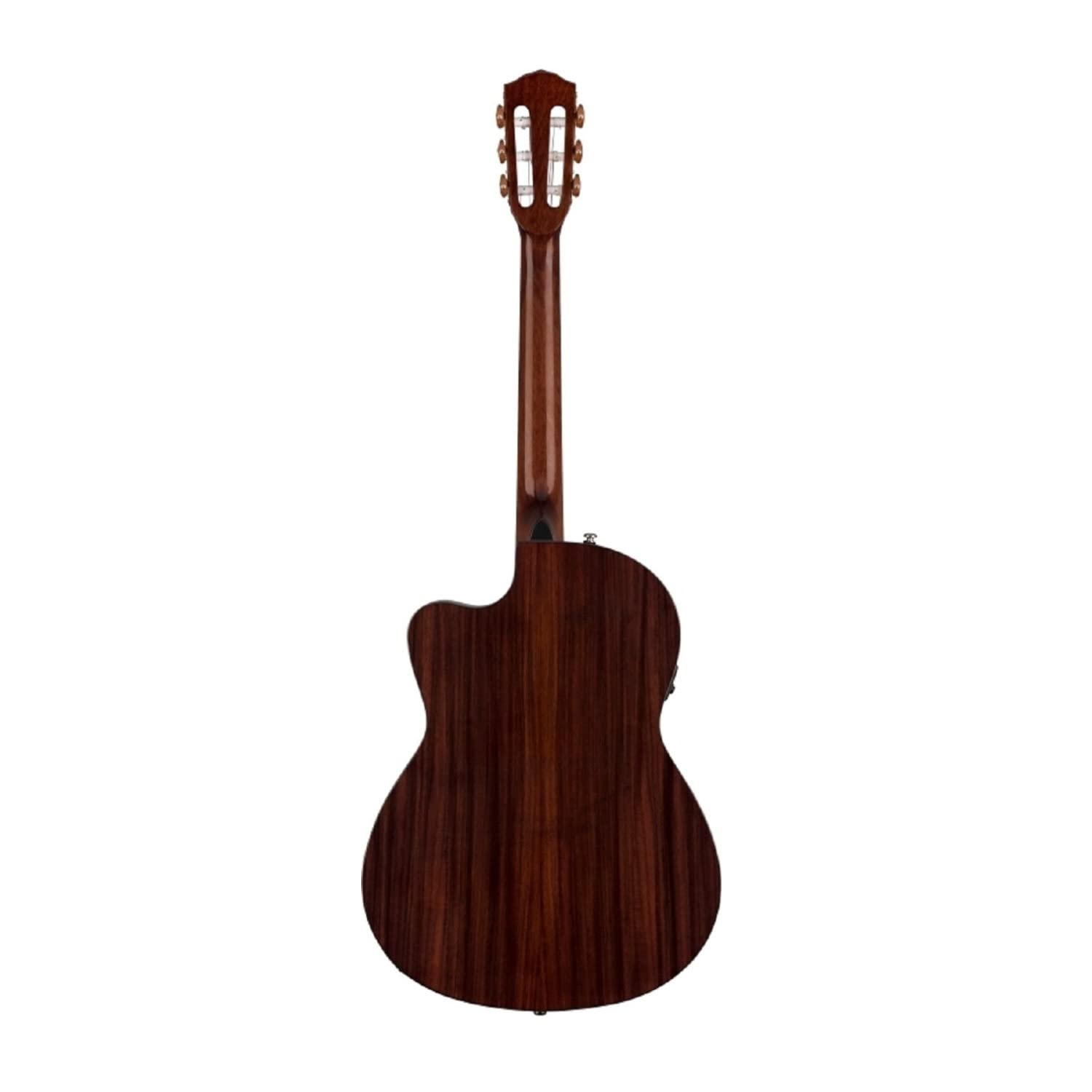 Fender CN-140SCE Thinline Concert Nylon String Acoustic Guitar, with 2-Year Warranty, Natural, with Case