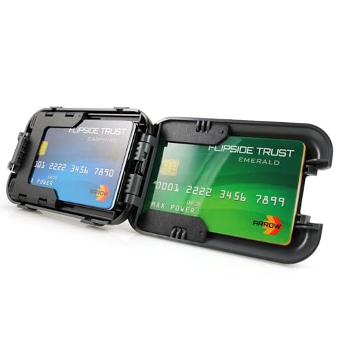 Flipside Wallets 4 RFID Blocking Wallet for Men with Removable Money Clip - Slim, Secure and Crush Resistant