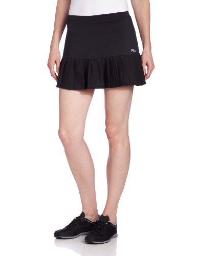 Fila Tennis Women's Pleated Skort, Black, X-Small