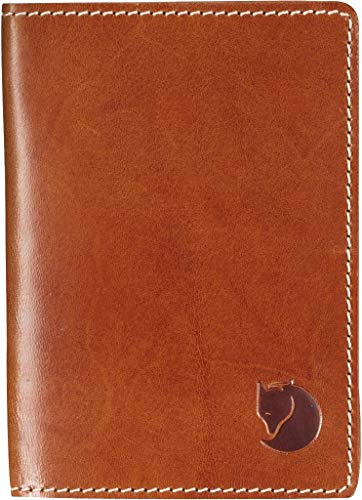 Fjallraven Men's Passport Wallet, Leather Cognac, One Size