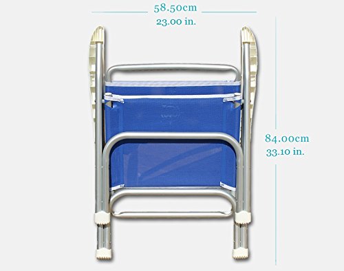 FORMA MARINE Boat Chairs White Vinyl MESH Deck Folding Marine Aluminum Furniture Set of 2 M100PW