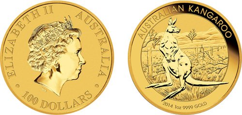 Flintski Jewelry 1 oz Kangaroo 1/20th 14k Gold Filled Rope Coin Bezel Frame Mount 31.99mm x 2.64mm