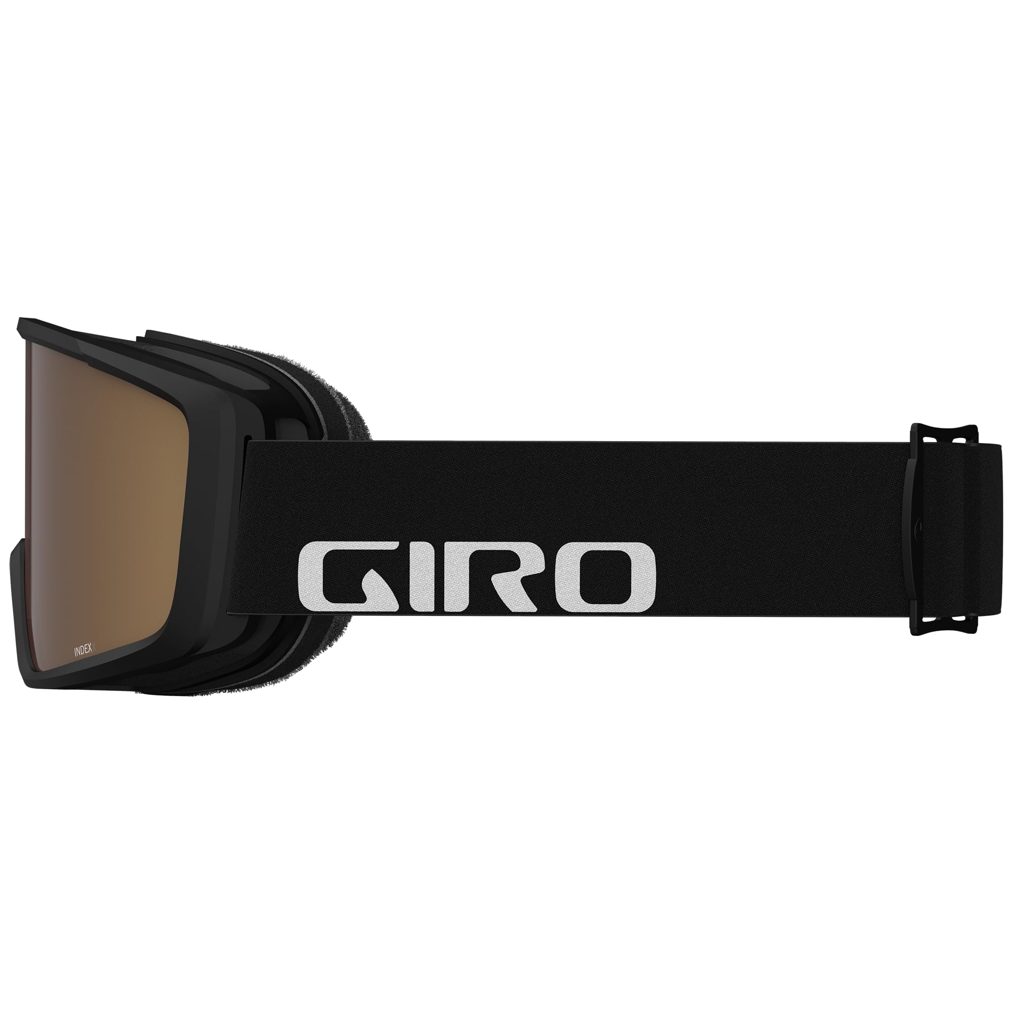 Giro Index Snow Goggles Black Wordmark - Persimmon Blaze