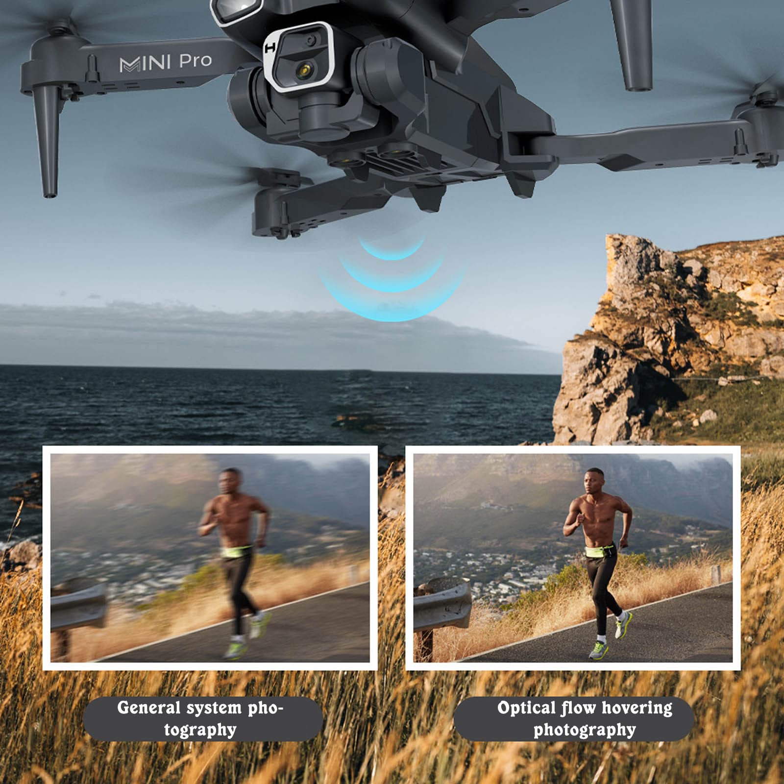 Firzero Drone with 4K HD Camera for Adults/Kids, 2023 Foldable RC Quadcopter Drone for Beginners, Remote Control Intelligent Aircraft with WiFi FPV Live Video, APP Control, One-Key Return (C)
