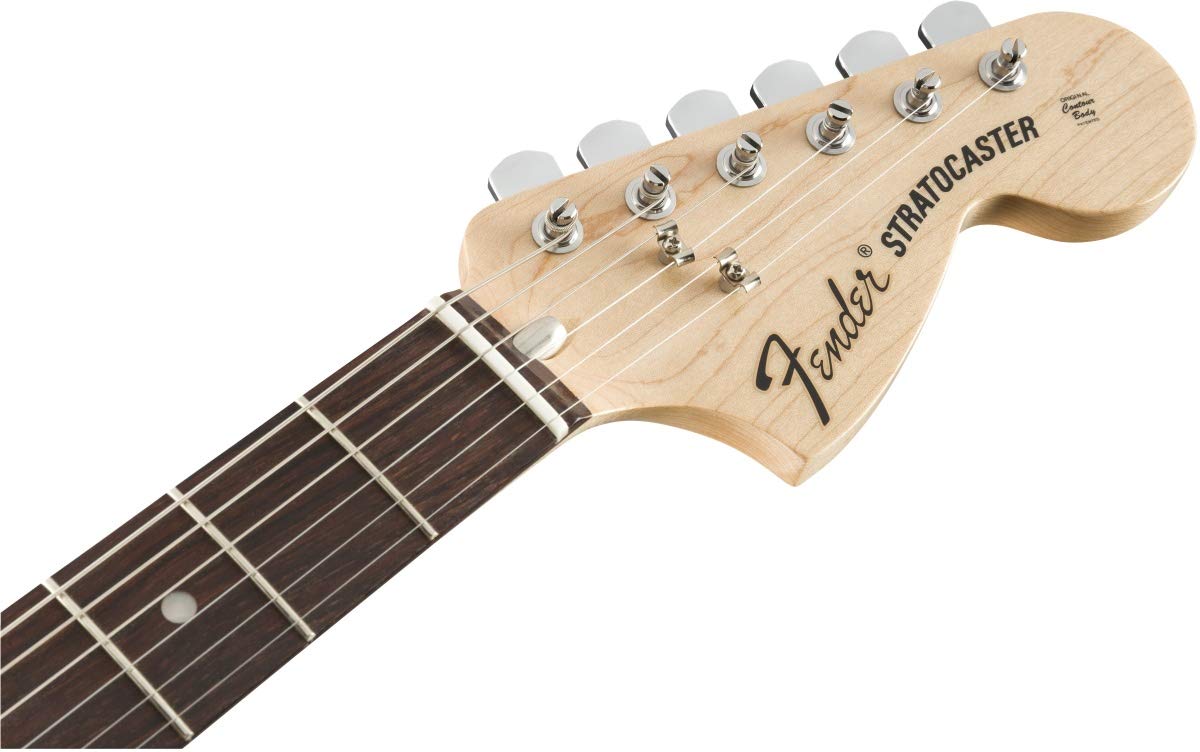 Fender Albert Hammond Jr. Signature Stratocaster Electric Guitar, Olympic White, Rosewood Fingerboard