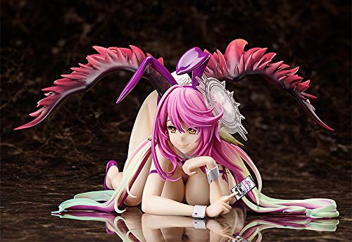 FREEing No Game No Life -Zero-: Jibril (Bare Leg Bunny Version Great War Edition) 1:4 Scale PVC Figure, Multicolor