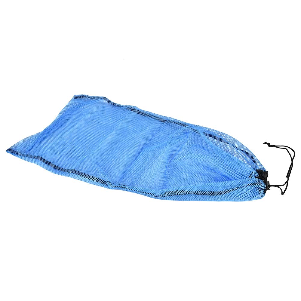 Flippers Packing Net Bag, Swim Drawstring Bag, Lightweight And Portable For Divers Snorkelling Net Bag(Black)