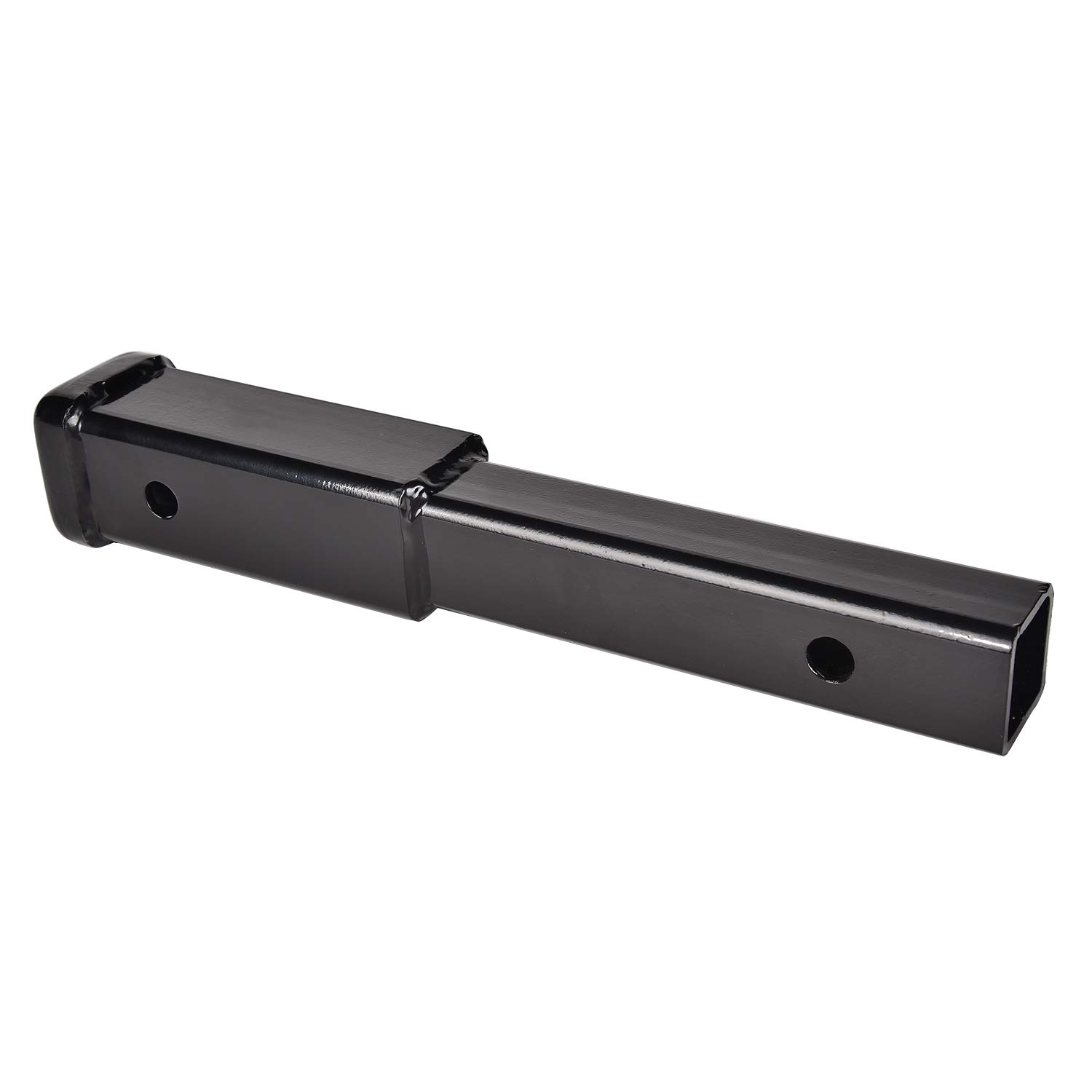 Fullwatt 12" Trailer Hitch Extension for 2-Inch Receiver Tube Extender Receiver Extension Tube Extenders 5/8" Pin Hole 4000 LBS Tow Capacity (12")