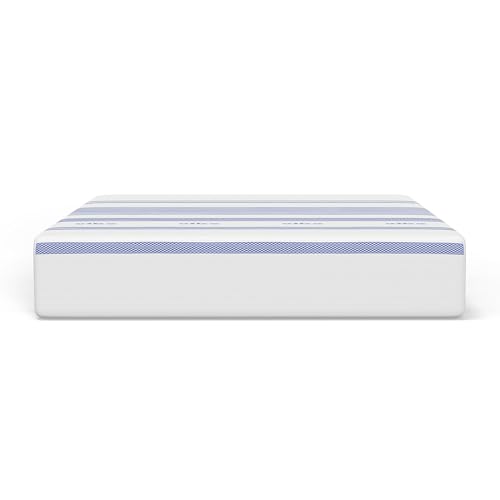 Vibe Gel Memory Foam Mattress, Fiberglass Free, 12-Inch CertiPUR-US Certified Bed-in-a-Box, California King, White