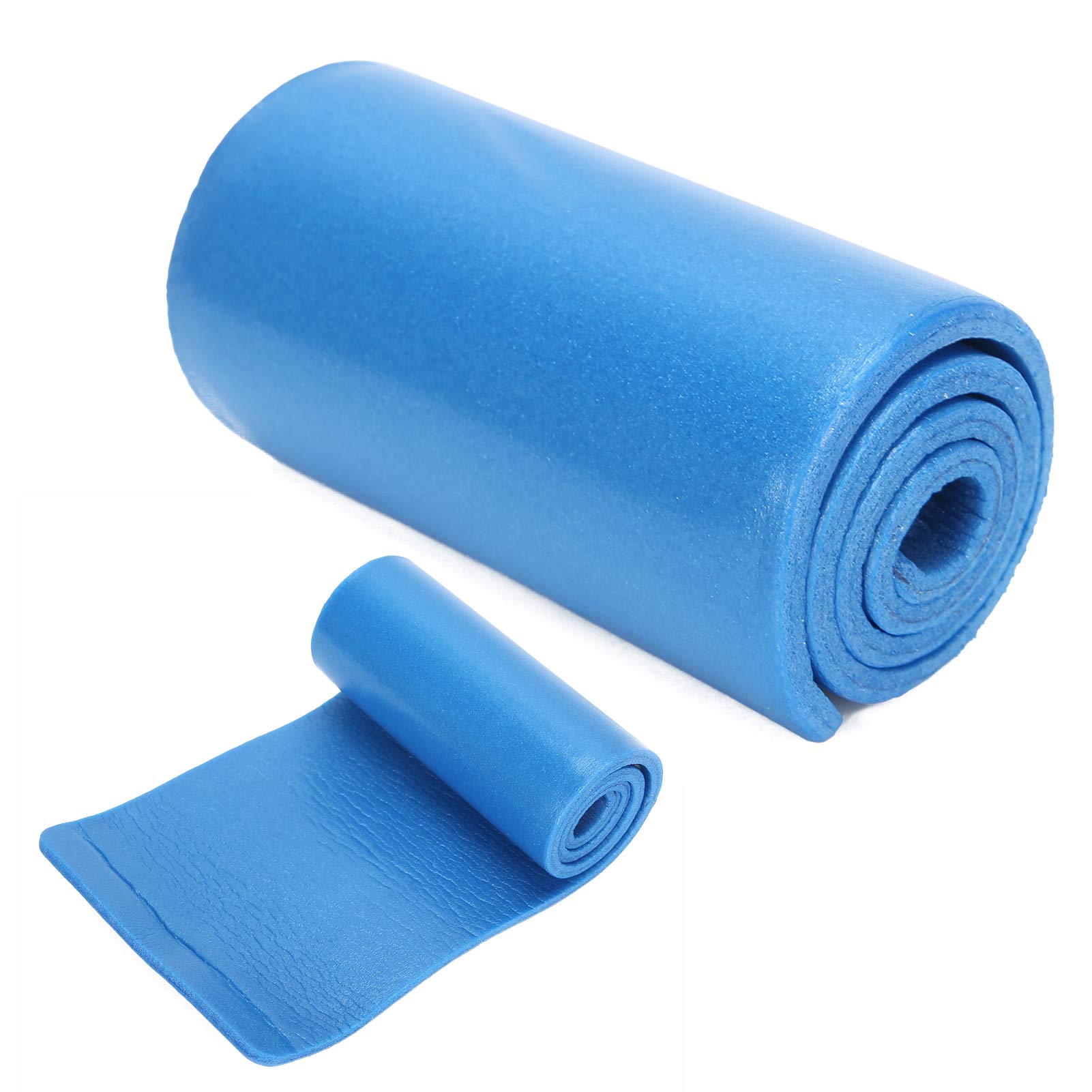 Foam-Rolled Emergency Splint, Leg Arm Sprain Fracture Injury Immobilization Reusable Foam Splint - Good Xray Perspectivity, Good Plasticity, Can Be Cut(Blue)(15 *