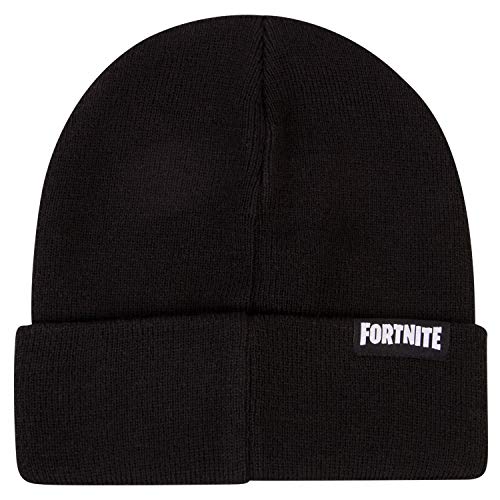 FORTNITE Video Game Beanie Hat - Squad Up, Llamas, Cuddle Team Leaders Beanie (Black Logo)