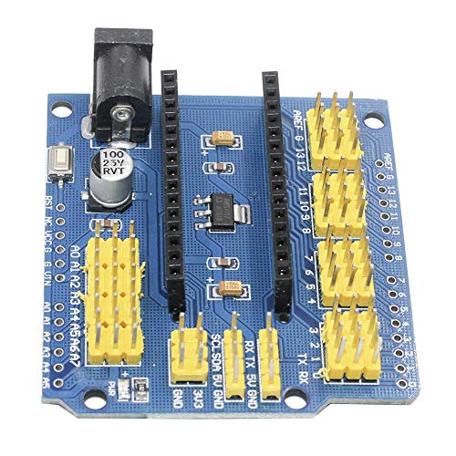 for Nano I/O Expansion Sensor Shield Module for Arduino R3 Nano V3.0 / Nano Pro Compatible with R1 Duemilanove 2009 (5pcs)