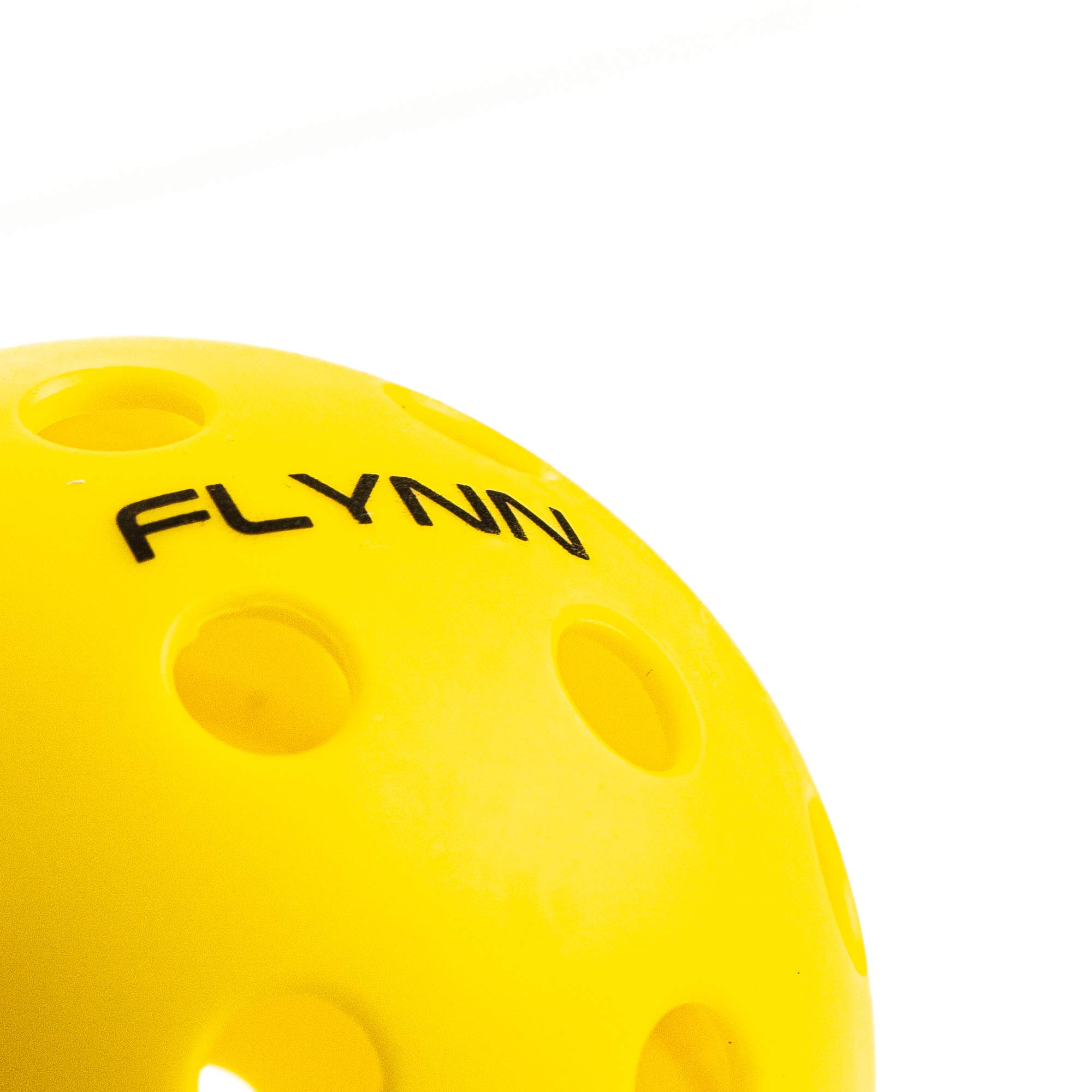 Flynn Outdoor Pickleball Balls β Bright Yellow Durable 40 Hole Pickleballs, Fly True with Consistent Bounce β Convenient 6 Pack, Suitable for Outdoor Pickleball Practice and Match Play.