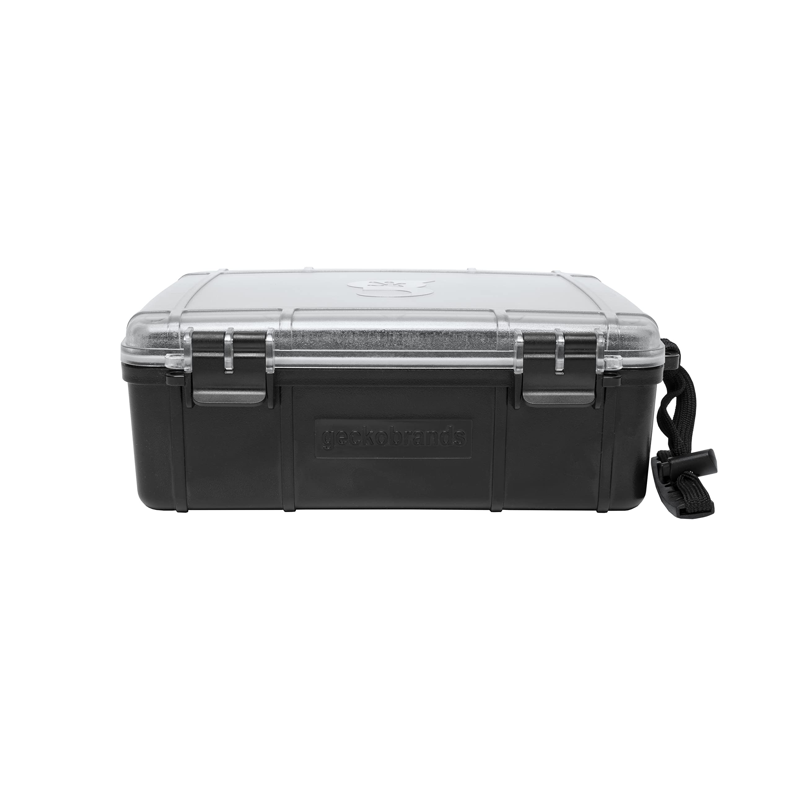 geckobrands Waterproof Dry Box Storage Case, X-Large, Black - Watertight & Airtight Dry Box for Phone, Wallet