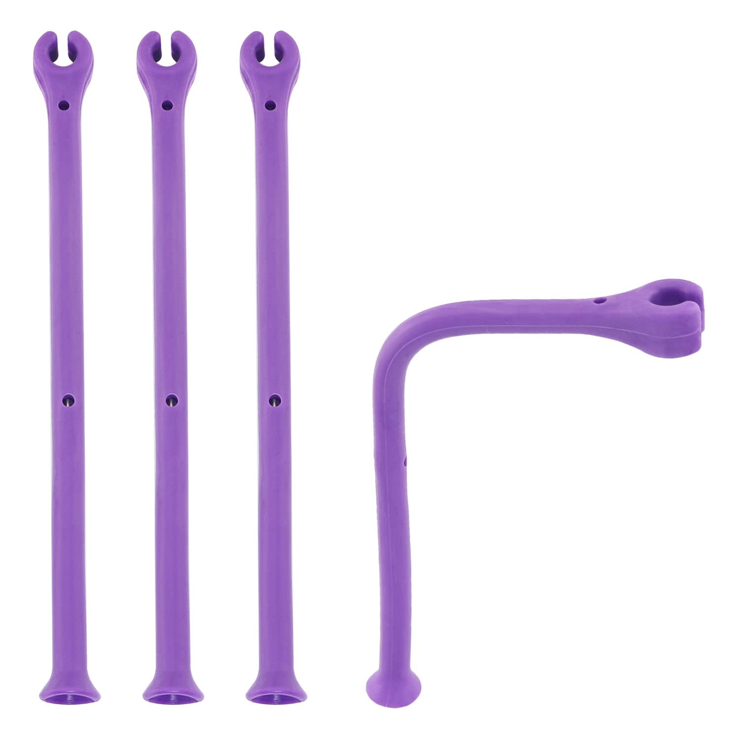 ITROLLE 4PCS Flexible Tether Goblet Holder Silicone Stemware Saver Dishwasher Safer Wine Glass Protector Wine Glass Fixed Bracket Adjusted Goblet Holder for Home Bar Use