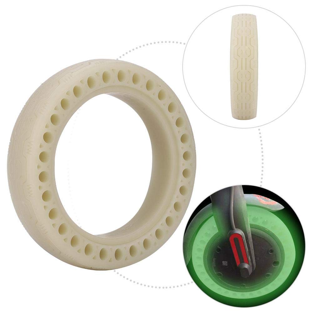 Fluorescent Tire Tubeless Solid Rubber Escooter Tyre Wheel Replacement Part for Xiaomi Mijia M365 Electric Scooter