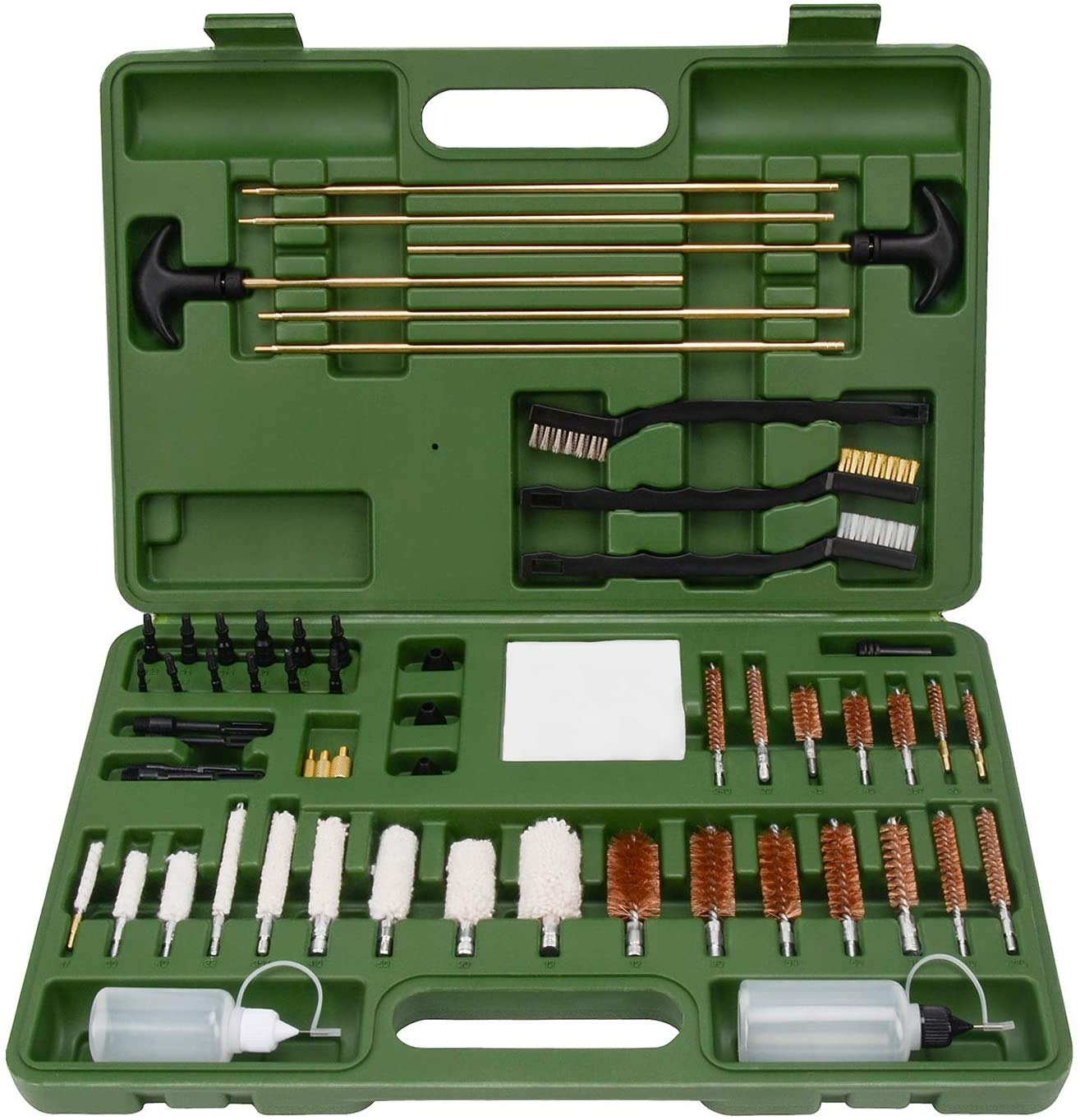 GLORYFIRE Universal Gun Cleaning Kit Hunting Handgun Shot Gun Cleaning Kit for All Guns with Case