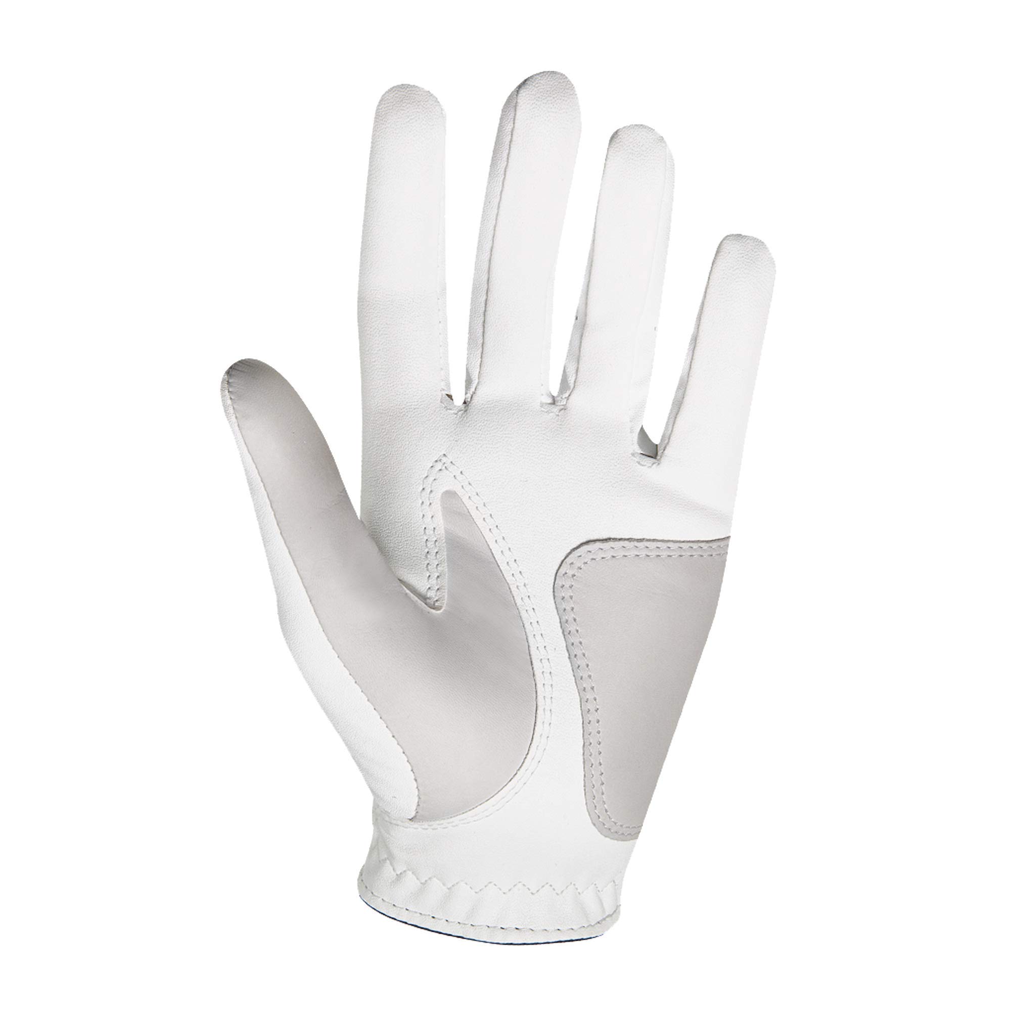 FootJoy Women's WeatherSof Golf Glove, Pack of 2, White Medium/Large, Worn on Left Hand