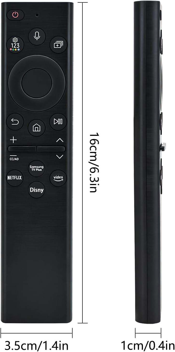 Fourmor Original Voice Remote Control - BN59-01385A for Samsung 2021 and 2022 and2023 Smart TVs. Also BN59-01385B BN59-01242A Full Function Replacement