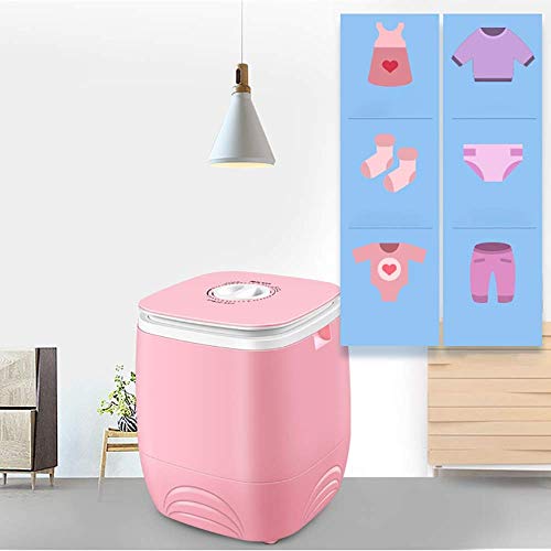 Full-Automatic Washing Machine Compact Laundry Washer Spin with Drain Pump (Color : Black-JoJo's Bizarre Adventure1)
