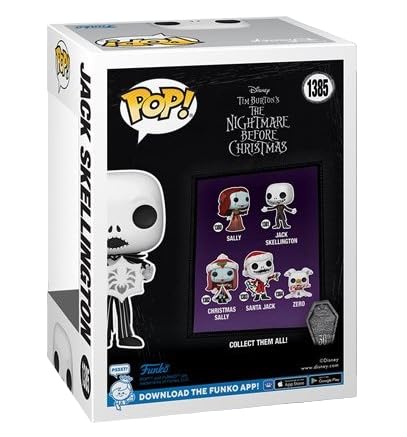 Funko Pop! Disney: The Nightmare Before Christmas 30th Anniversary - Jack Skellington with Snowflake Specialty Series Bundled with a Byron's Attic Protector