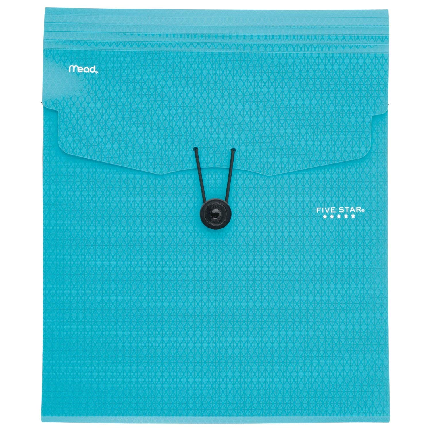 Five Star Expanding File Folder, 5-Pocket Vertical Expandable File Folder, Teal (72502)