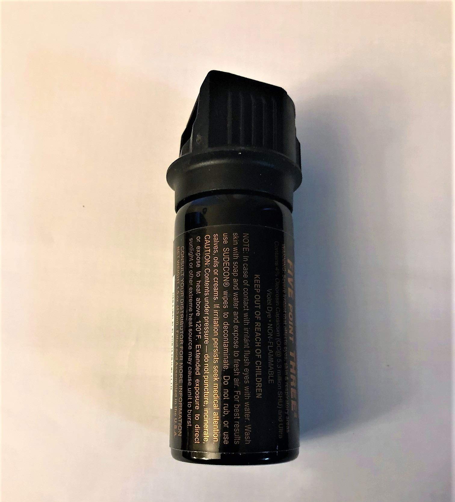 Fox Labs, Five Point Three Squared, 4 % OC Pepper Spray- Flip Top Stream (1.5 oz) 154FTSDB