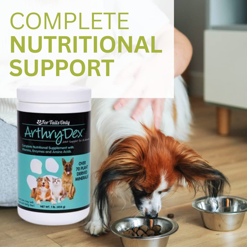 YOUNGEVITY Arthrydex Complete Nutritional Supplement | Vitamins Probiotics Enzymes | Pets Healthy Bones & Joints -1 lb Canister (Pack of 2)