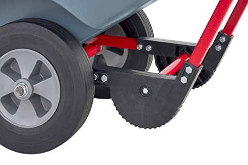 Rubbermaid Brute Tilt Dump Truck/Trash Cart/Garbage Collection/Recycling, 1 Cubic Yard, Standard Duty, 1,250 lbs., Gray, Distribution Centers/Warehouse/Manufacturing/Stadiums