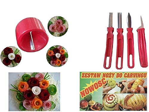 Fruit carving tools & Vegetable Sharpener