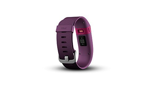 Fitbit Charge HR Wristband, Plum, Small (Renewed)
