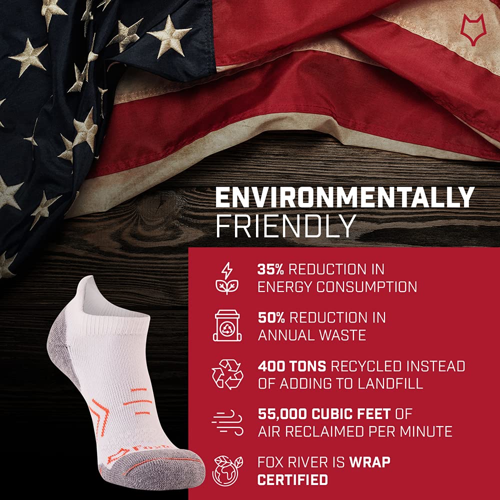 FoxRiver Women's Crew Socks (Pack of 3), Black, Medium