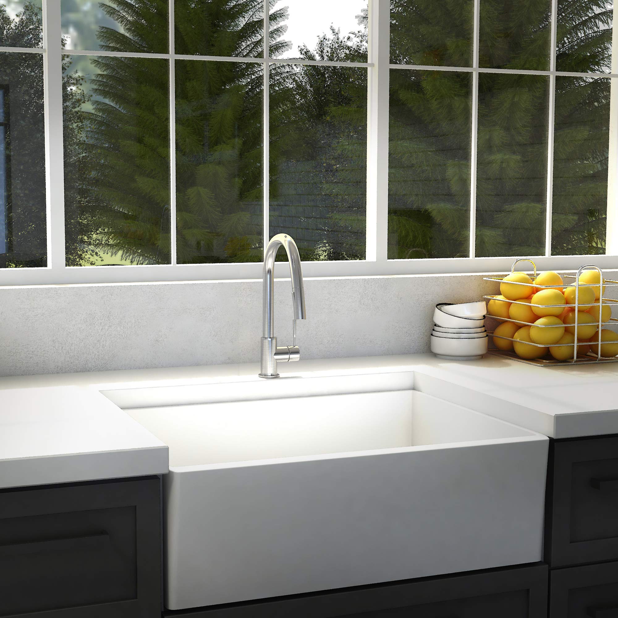 ZLINE Gemini Kitchen Faucet in Chrome (GEM-KF-CH)