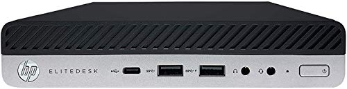 HP EliteDesk 800 G5 Mini - 9th Gen Intel Core i5-9500T 6-Core up to 3.70 GHz, 16GB DDR4 Memory, 256GB NVMe SSD, WiFi-6, Bluetooth 5.0, Intel UHD Graphics 630, Windows 10 Pro (Renewed)