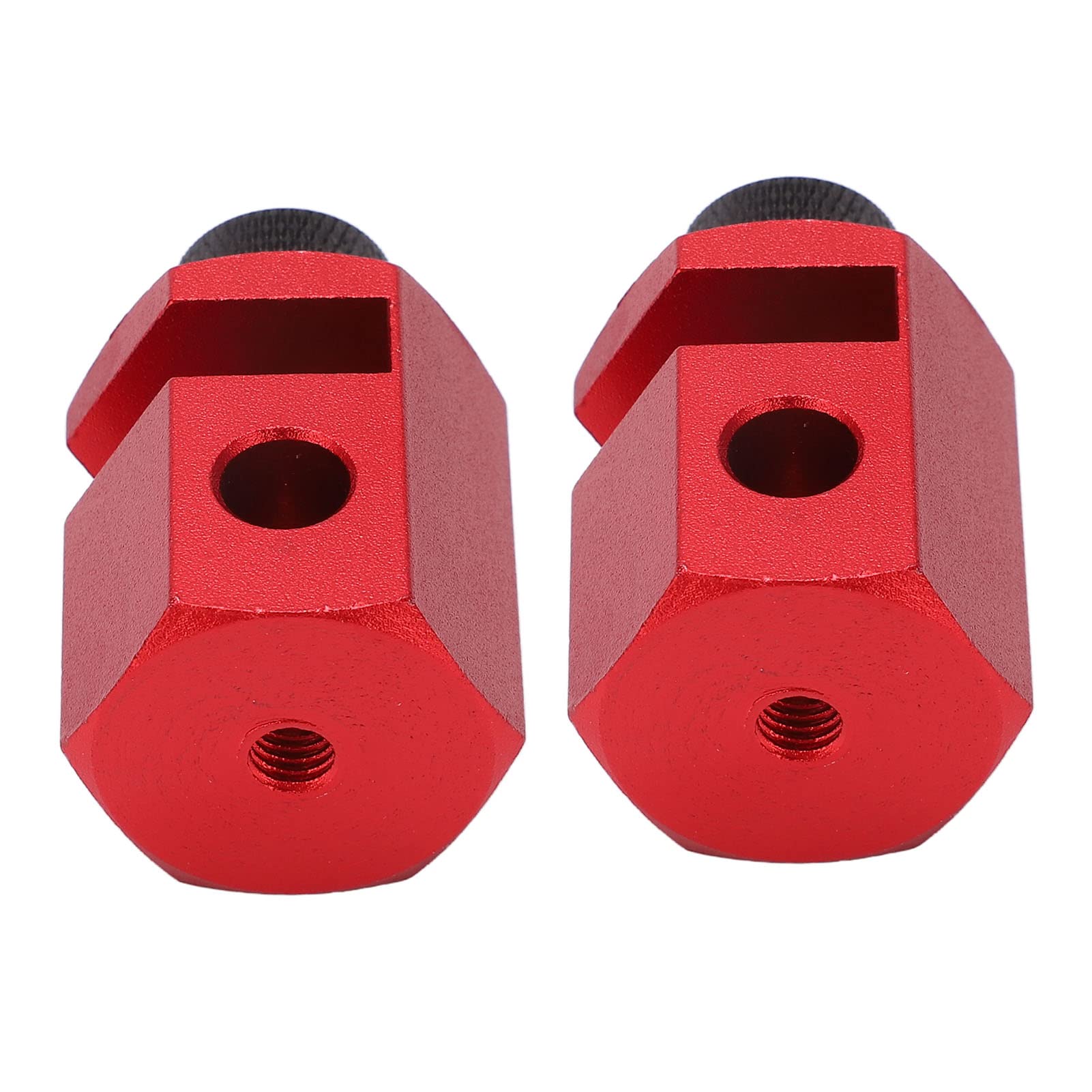 FTVOGUE 2PCS Stair Gauge Red Framing Stop Stair Stringer Layout Tool Anodized Framing Attachments for Woodworking, Other Hand Tools And Accessories