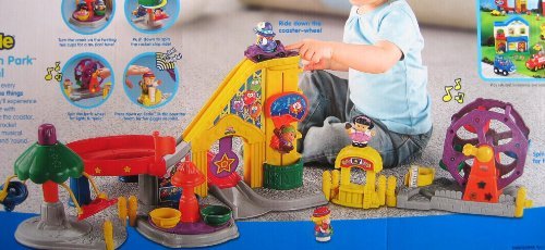 Fisher Price Little People About Discovery - Surprise Sounds Fun Park Ferris Wheel Combo Gift Pack