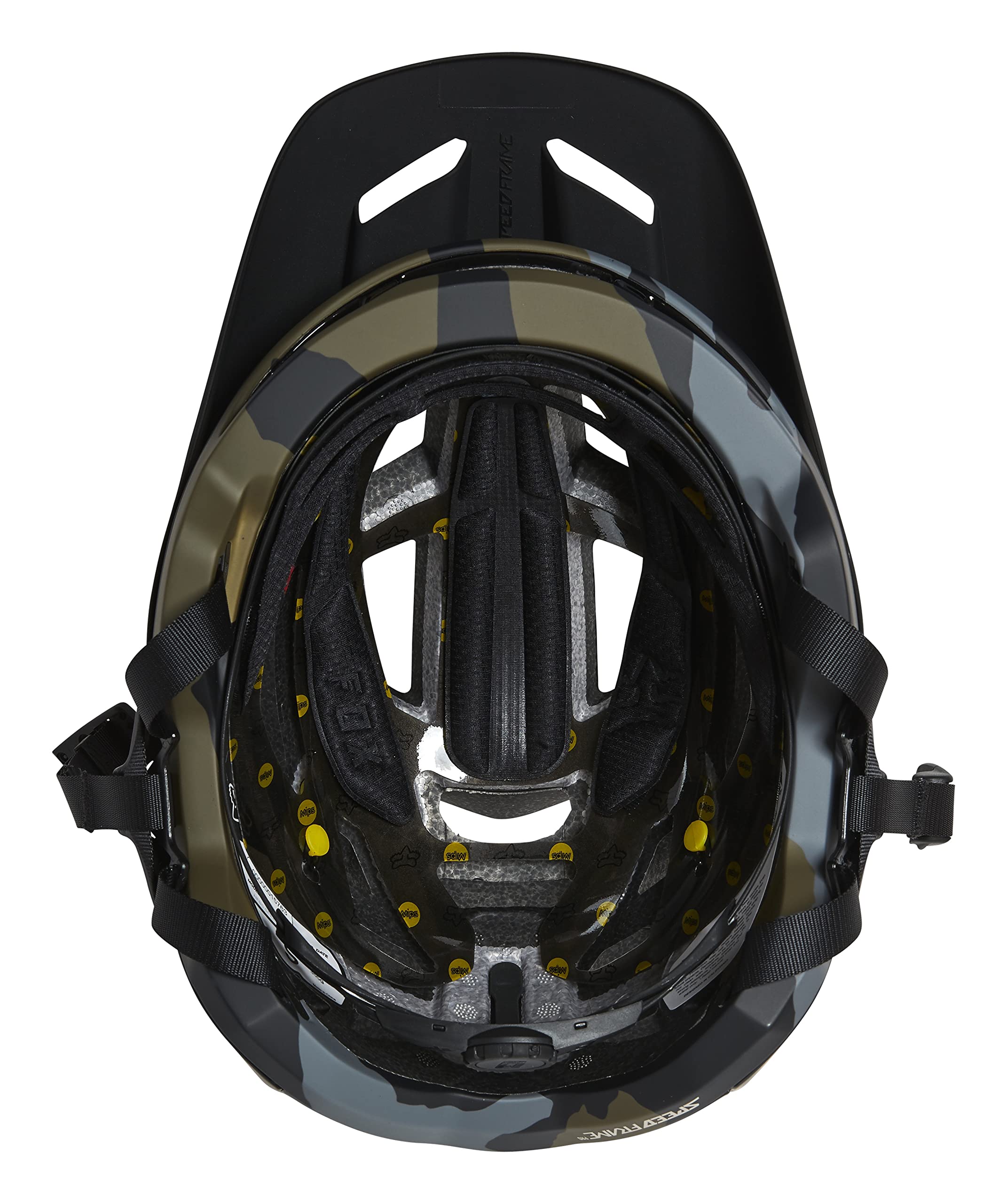 Fox Racing mens SPEEDFRAME PRO MOUNTAIN BIKING HELMET ,Green Camo,Medium