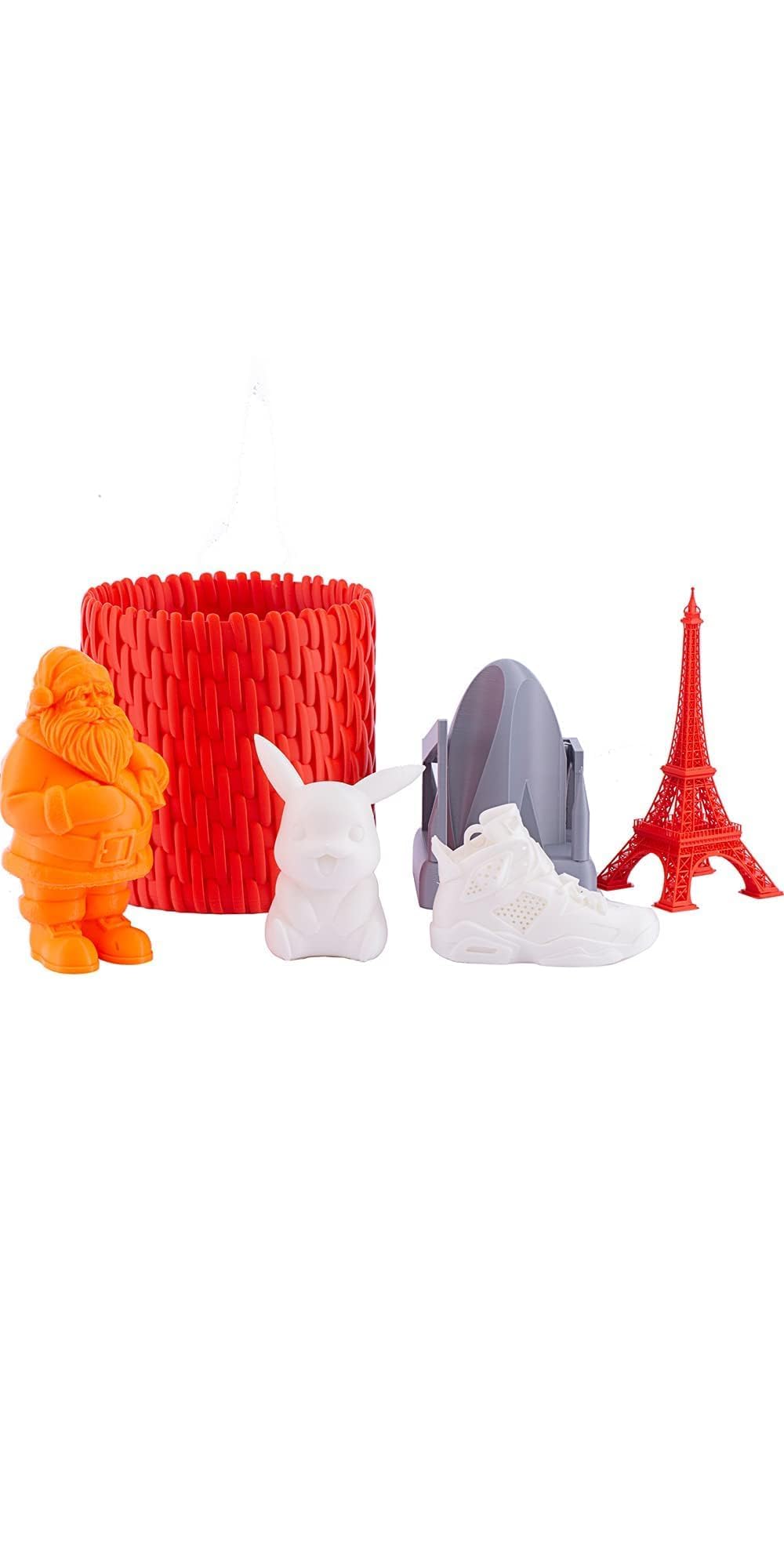 FLSUN Super Racer - 200 mm/s fast 3D printer, 2800 + mm/s², FDM Delta 3D printer with self-leveling resume 1.75 PLA DIY 3D printers print size Φ260 x 330 mm. (SR)