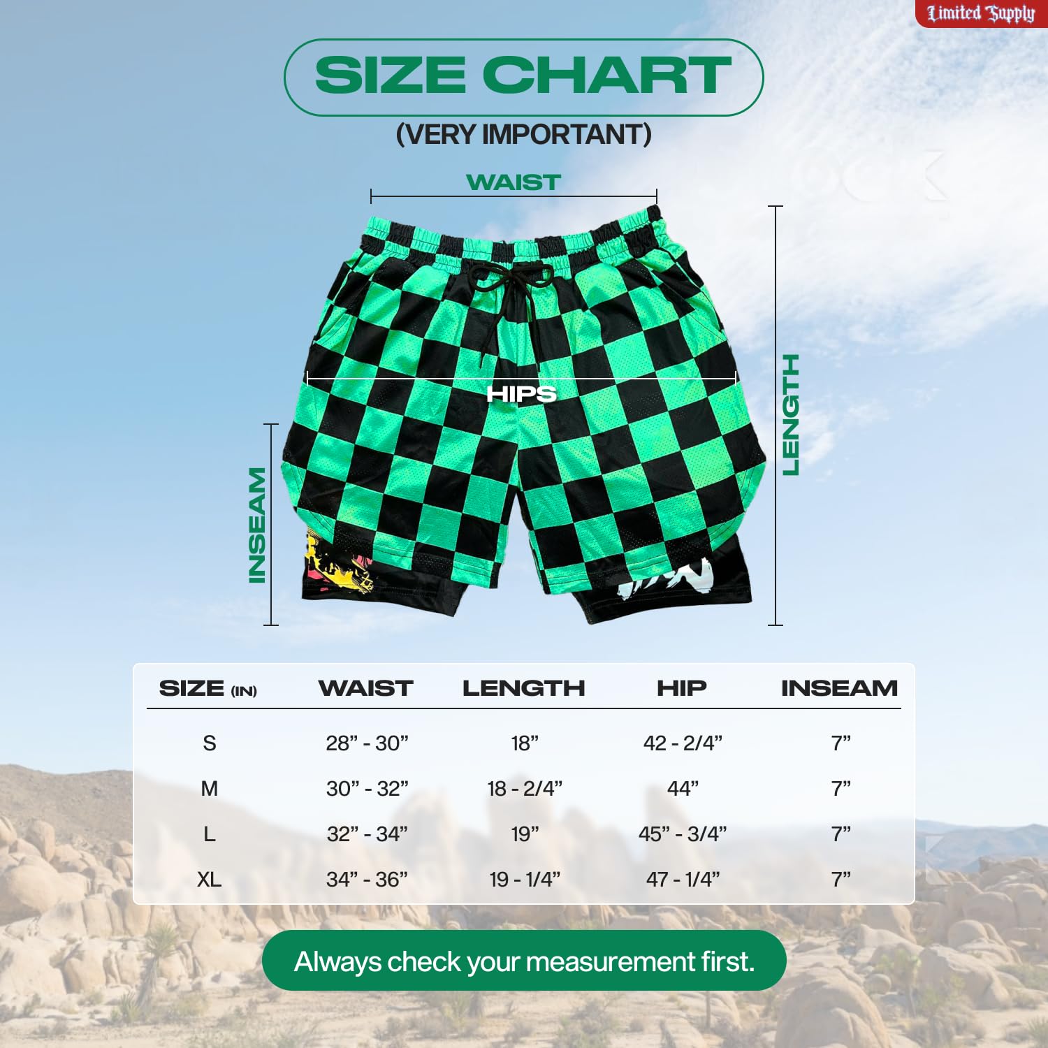 FOR KINGS. BY KINGS CROWN LMTD SUPPLY Anime Shorts - Breathable Mesh Stretch Compression Gym Short with Pockets and Towel Holder (L-GreenT)