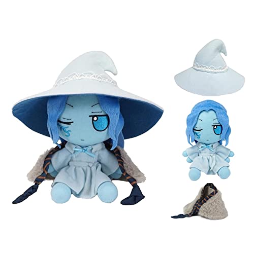 Gaoxyima: Cute Ranni Anime Plush Doll Figure, Witch Hat Character, Medium Fumo Stuffed Plushie