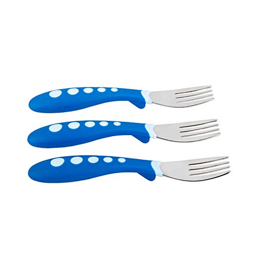 First Essentials by NUK Kiddy Cutlery Forks, 3 Count (Pack of 1)